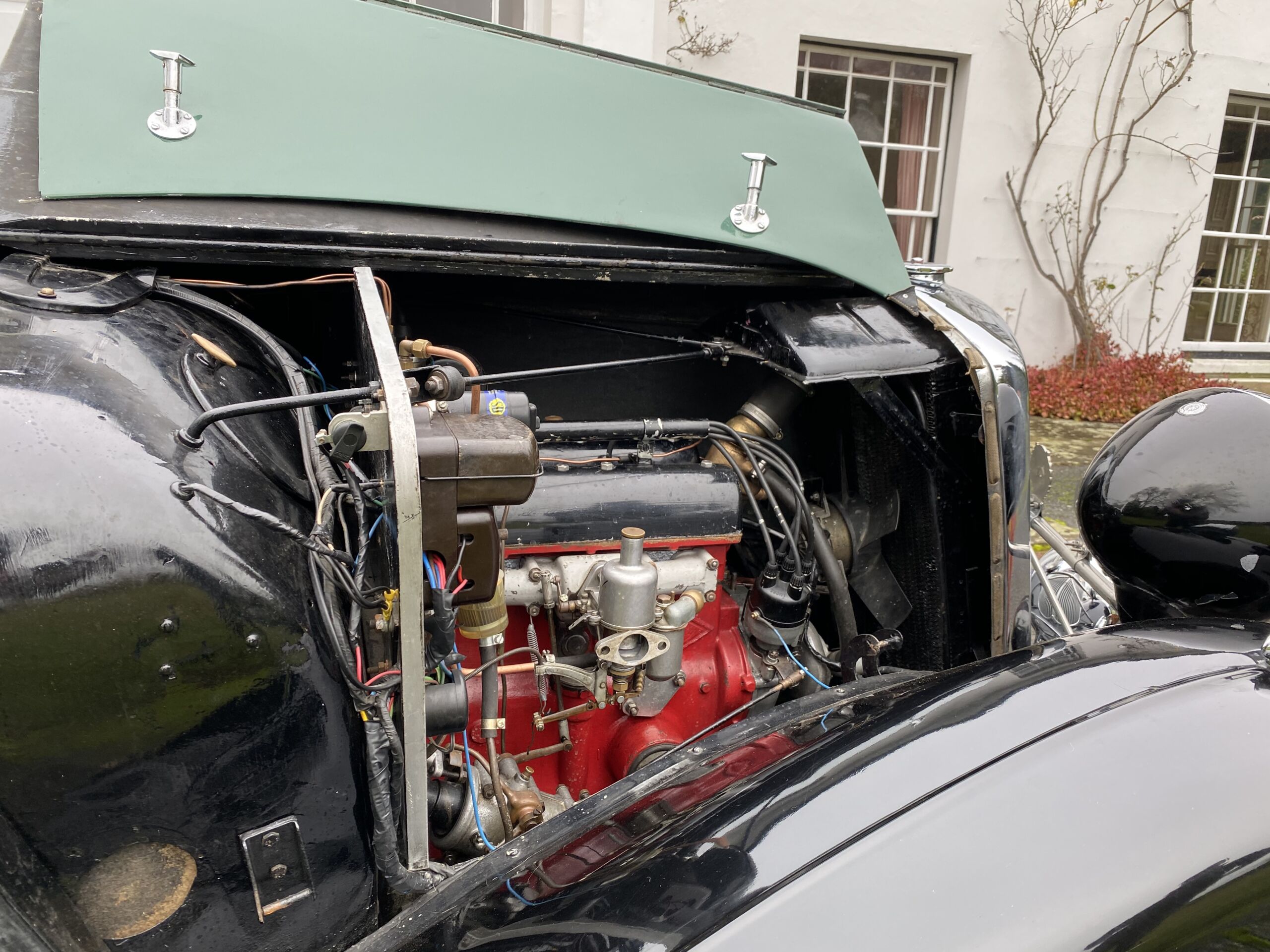 1938 Riley 12/4 TOURER - Selecting Gear